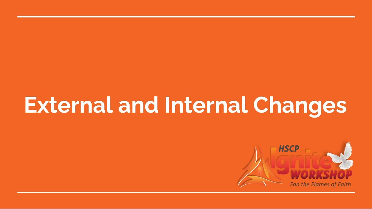 External and Internal Changes - Ignite Workshop Fall 2024 - YouTube