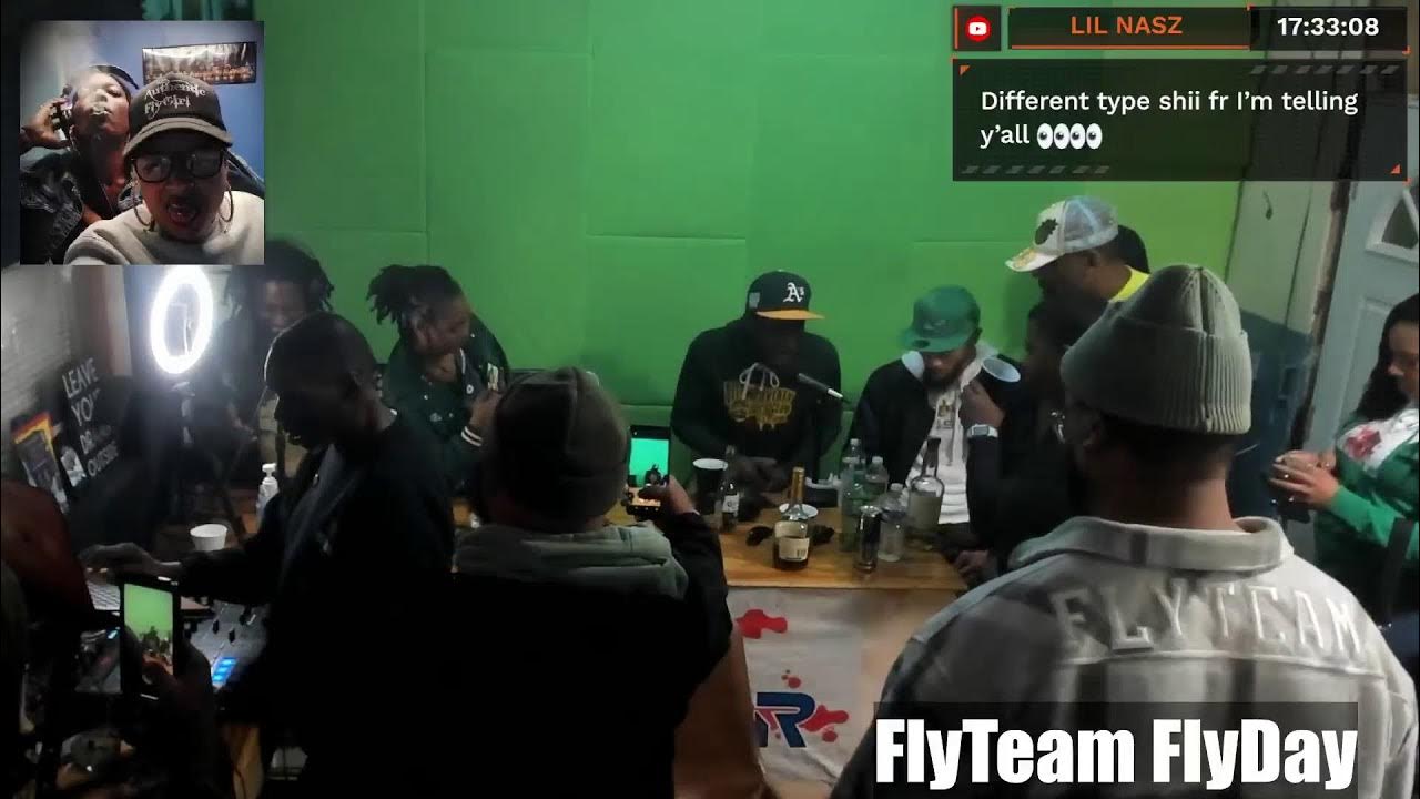ZayBoogie.23 "LIVE" in studio on FlyTeam FlyDay 11/24/23 - YouTube