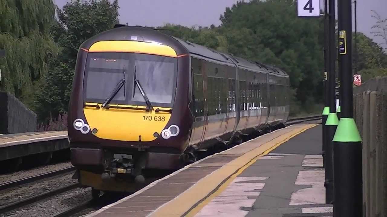 Cross Country Class 170 Observations at Tamworth | 28/07/11 - YouTube