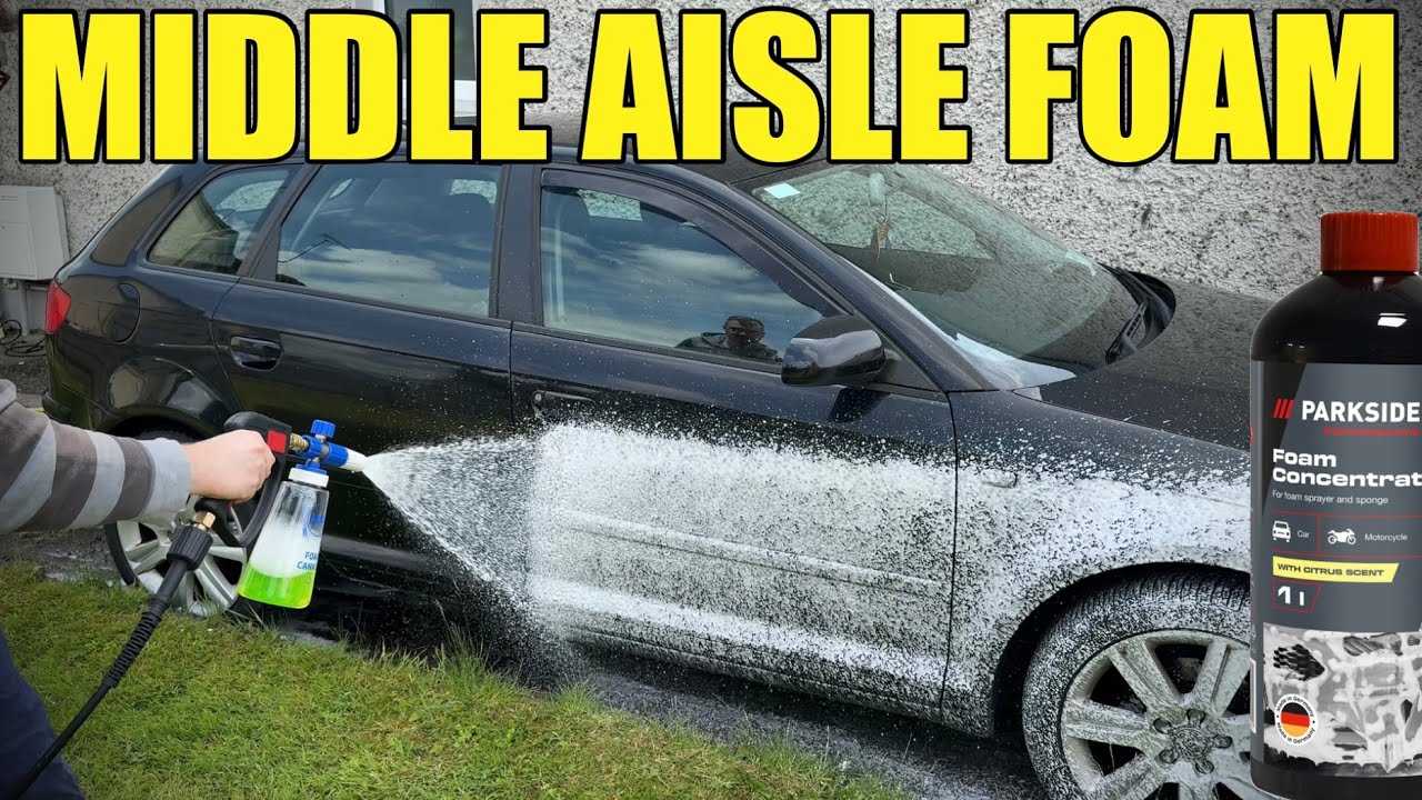 We Test Lidl's Parkside Snow Foam - YouTube