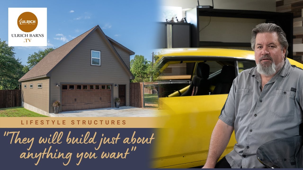 Custom Garage for 800 hp Muscle Cars - YouTube