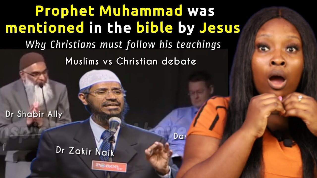 Muslims vs Christian --- Prophet Muhammad was Mentioned in the Bible by ...