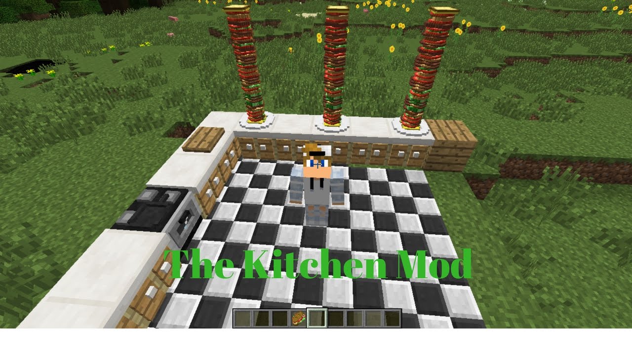 Make a sandwich| Minecraft Kitchen mod 1.7.10 - YouTube