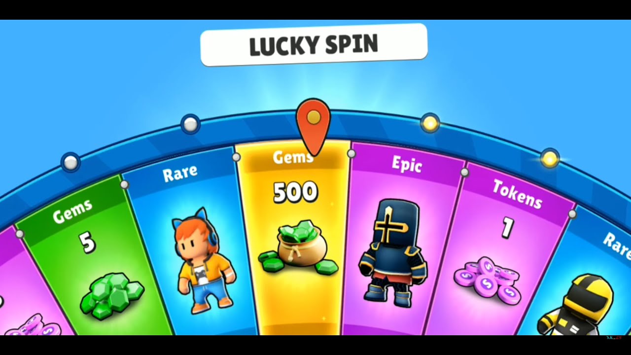 500 GEMS AND FREE SKIN | Stumble Guys - YouTube