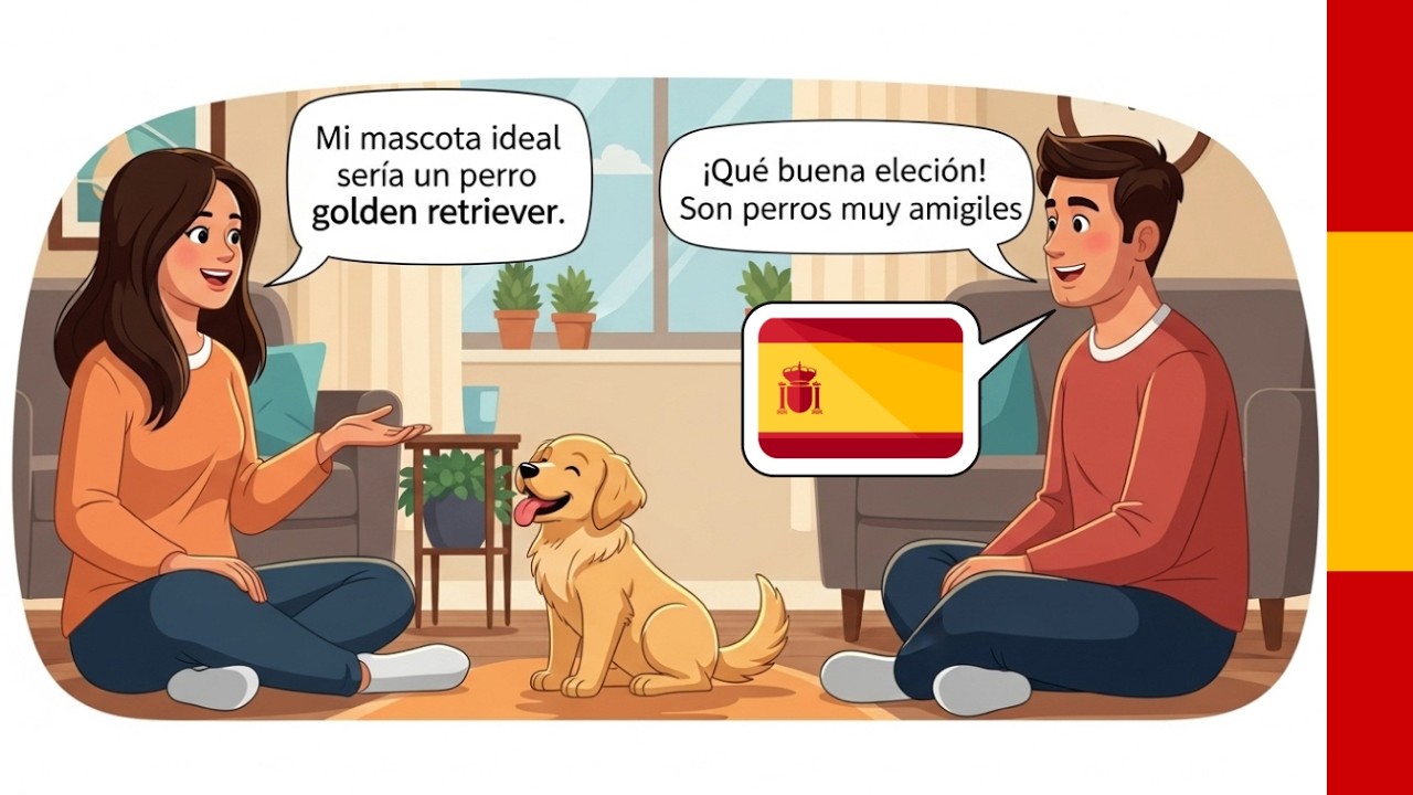 Talking About Pets in Spanish 🐶 | Easy Spanish Dialogue - Learn Spanish ...
