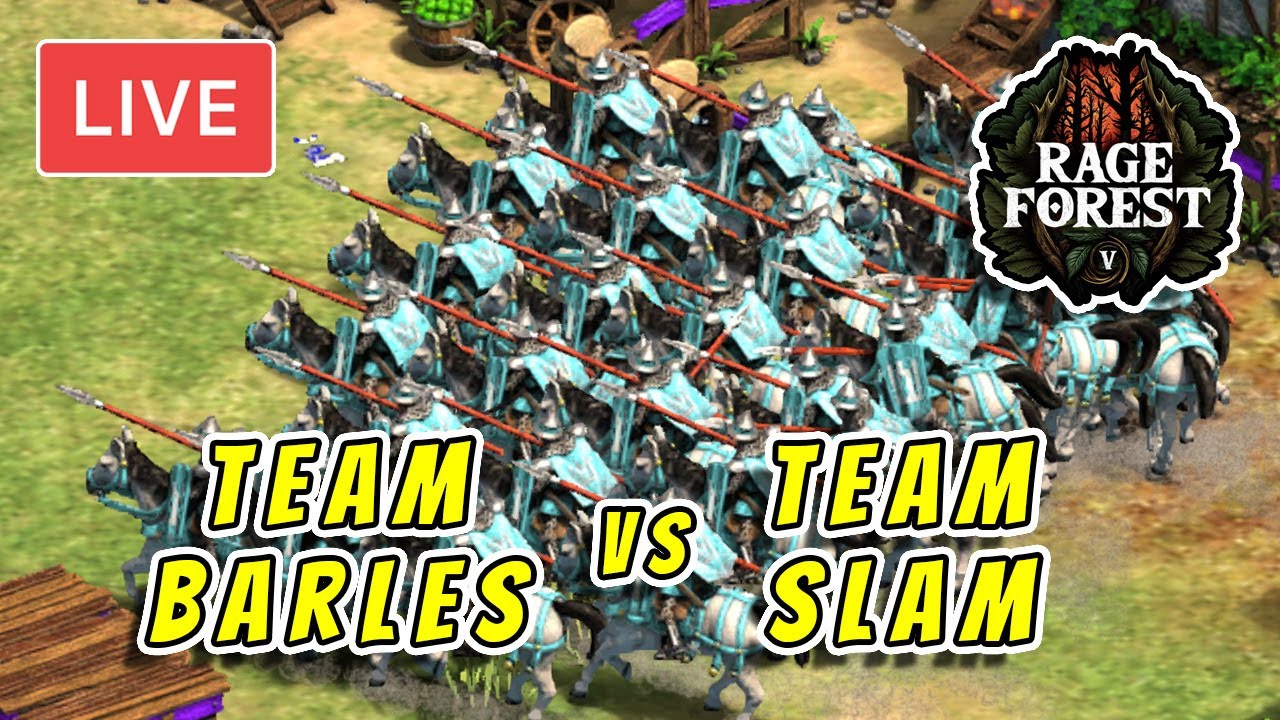 LIVE CASTING | RAGE FOREST 5 Tournament | Quarterfinals | July 17, 2024 | Age of Empires 2 - YouTube