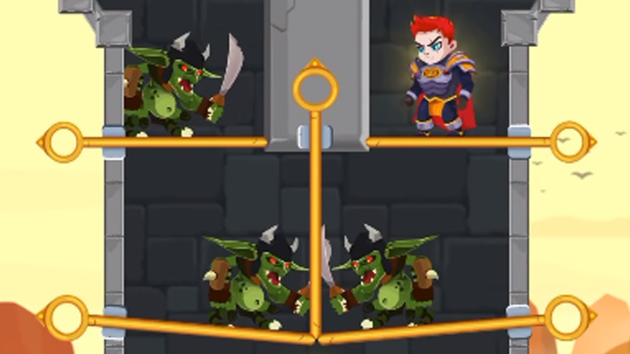 Hero Rescue - All Levels 130-155 Gameplay Android, iOS - YouTube