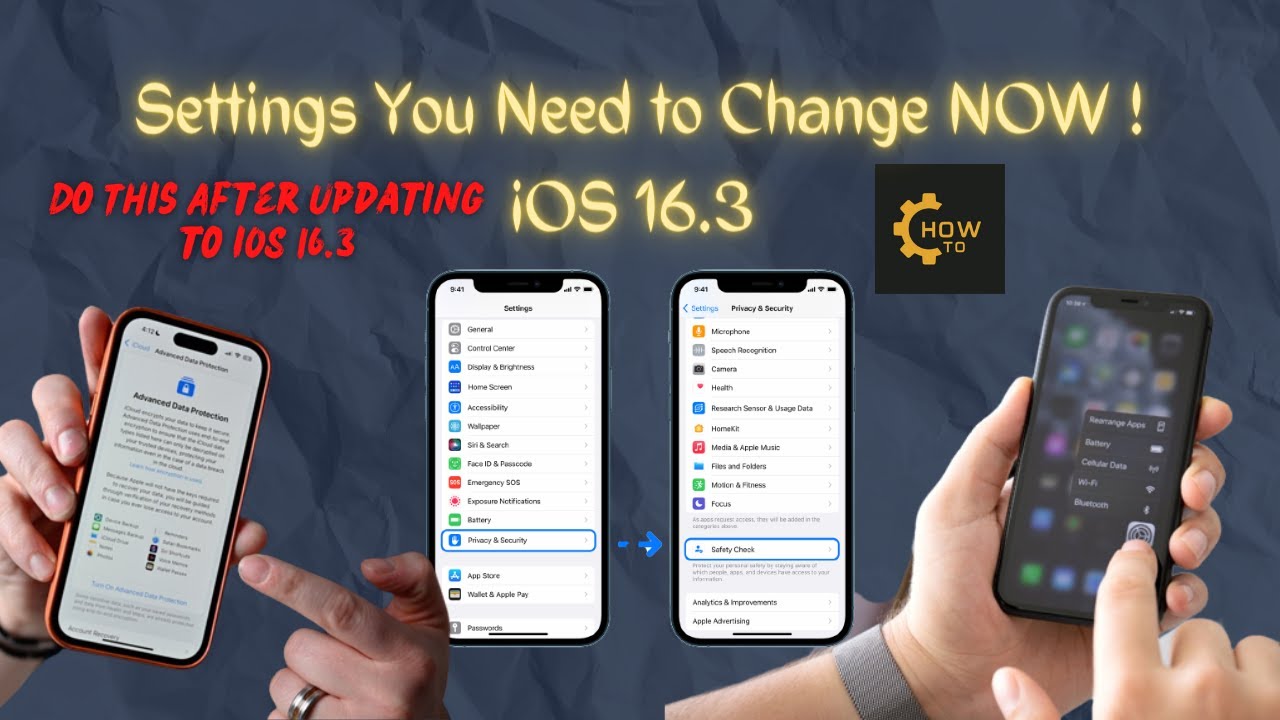 iOS 16.3 Settings You NEED To Turn On/Off Now !! 2023 - YouTube