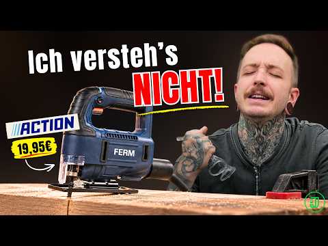 Fast hätte ich diese 19€ ACTION STICHSÄGE in den Müll geworfen 👉 dann sehe ich DAS! | Jonas Winkler