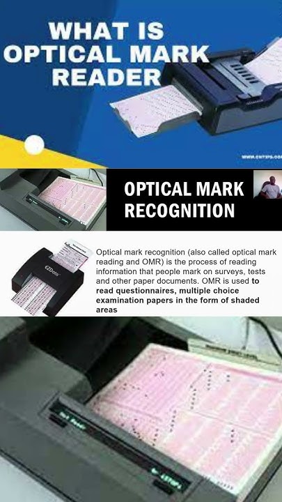 OPTICAL MARK RECOGNITION - YouTube