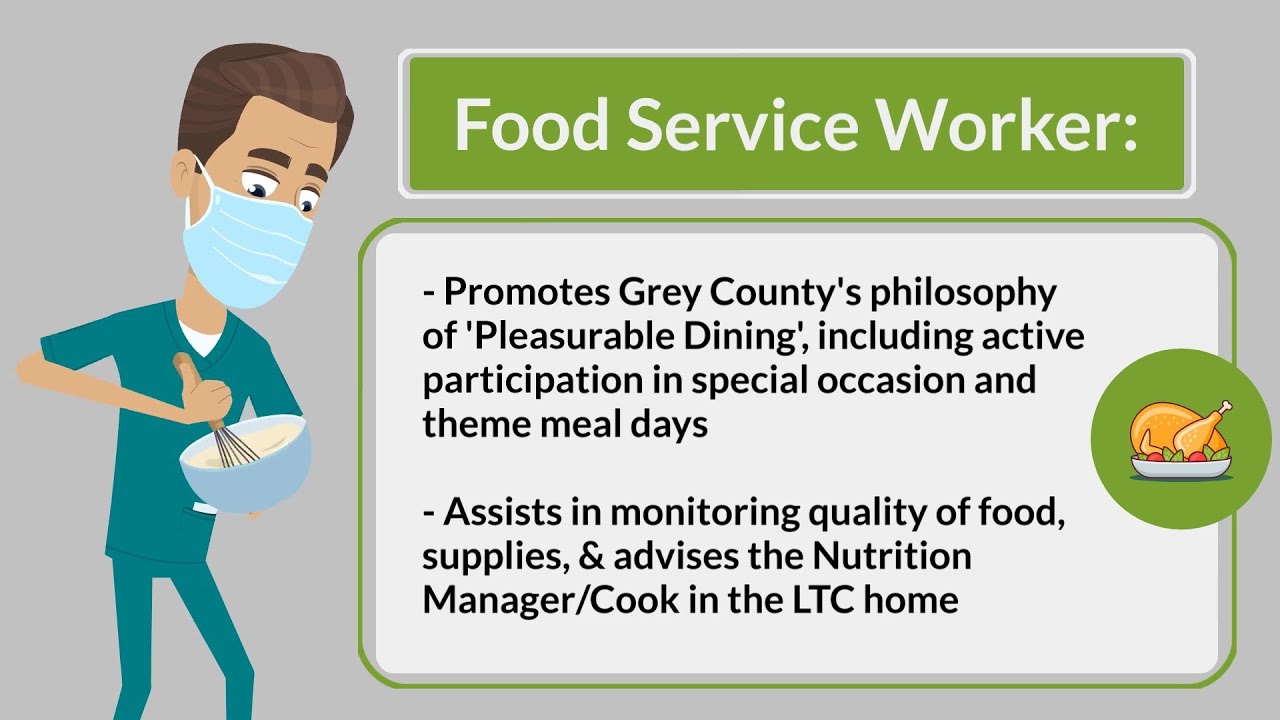 FSW - Food Service Worker | Grey County Careers - YouTube