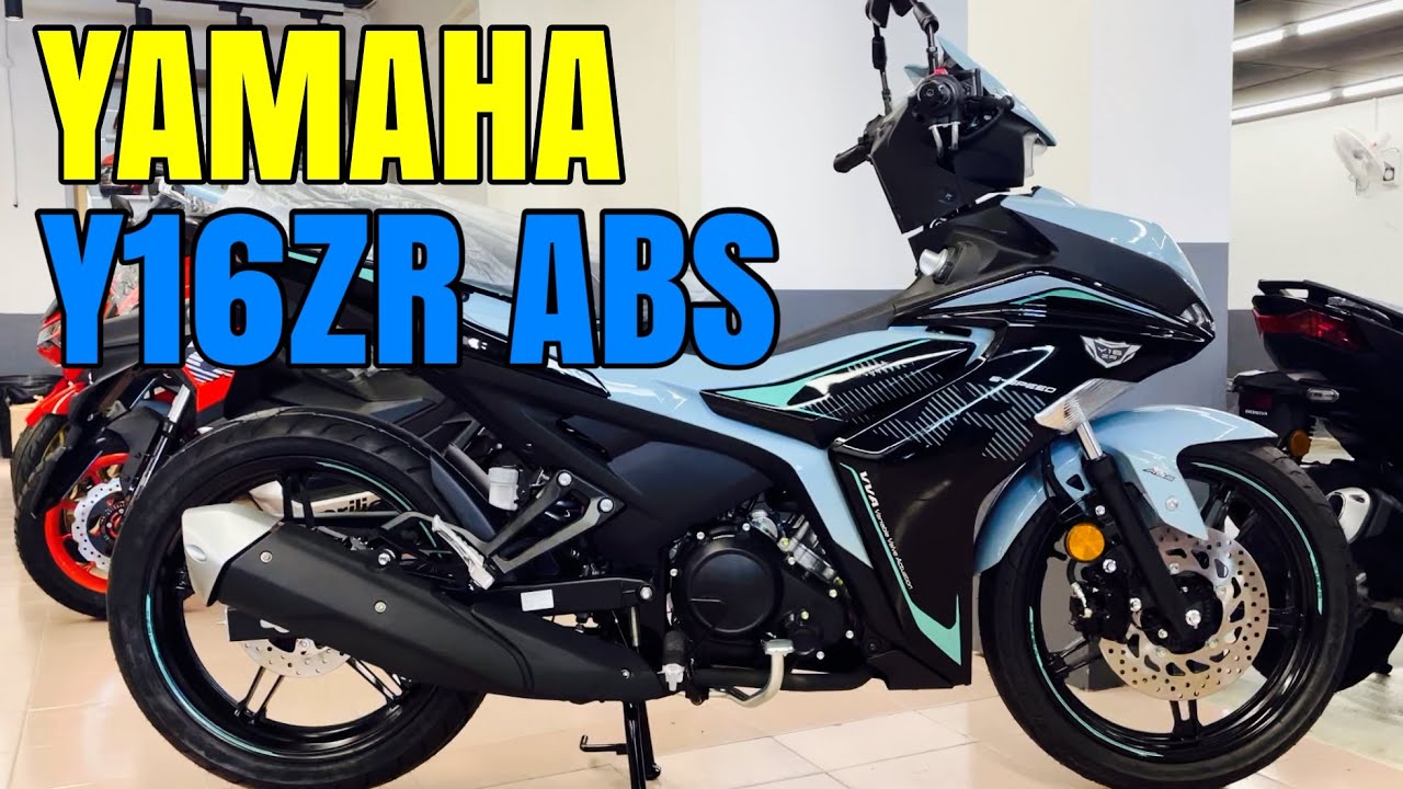 Yamaha Y16ZR ABS Blue 2024 - YouTube