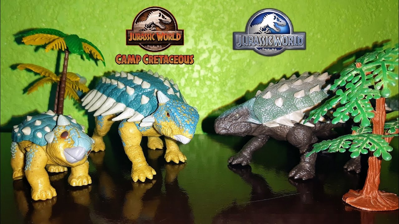 Ankylosaurus Bumpy Juvenil Roar Attack Jurassic World Camp Cretaceous ...