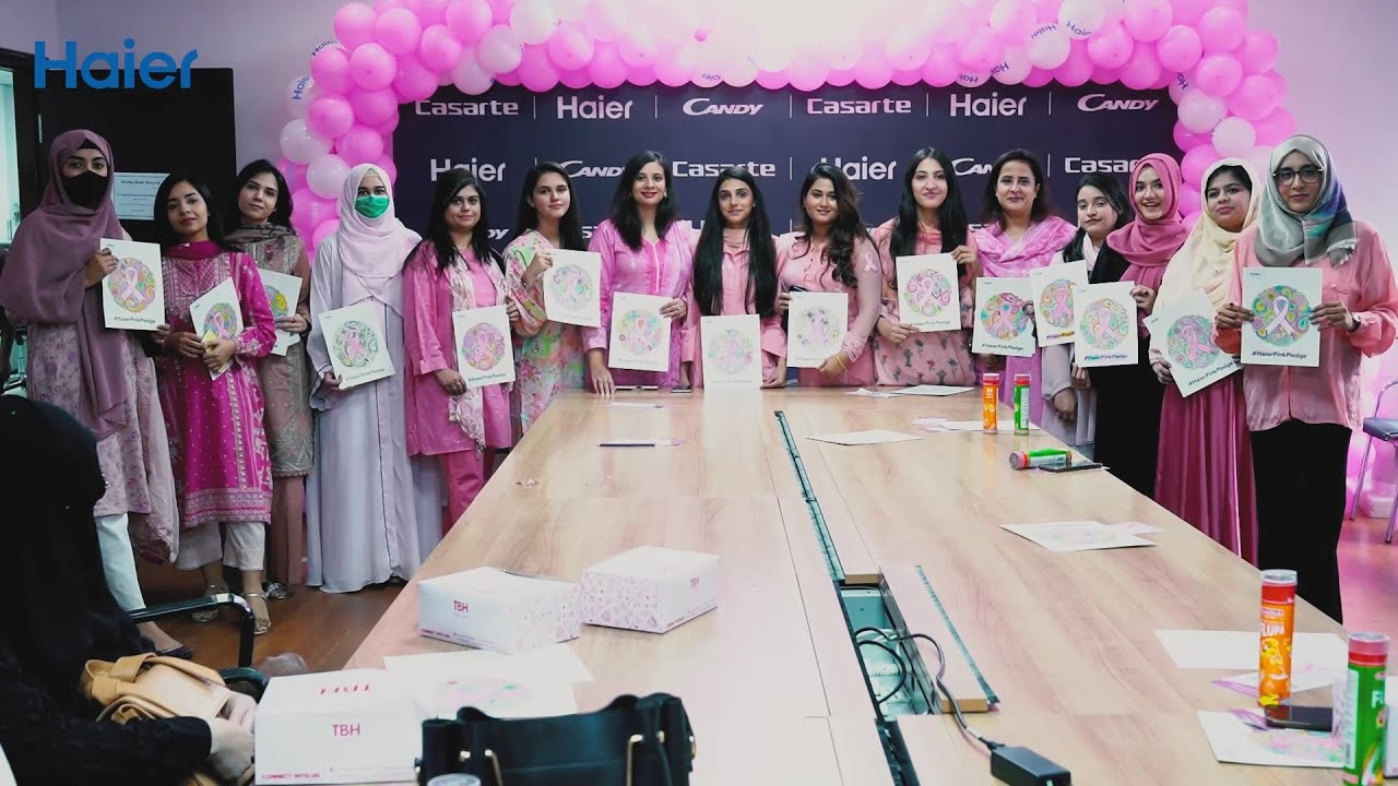 Haier Pink Pledge | Breast Cancer Awareness Session - YouTube