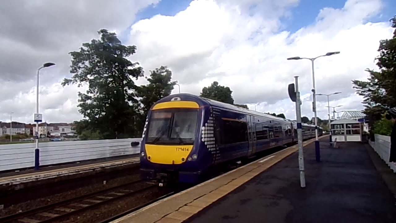 ScotRail Class 170, 170414, departing Kirkcaldy. (4/9/20) - YouTube