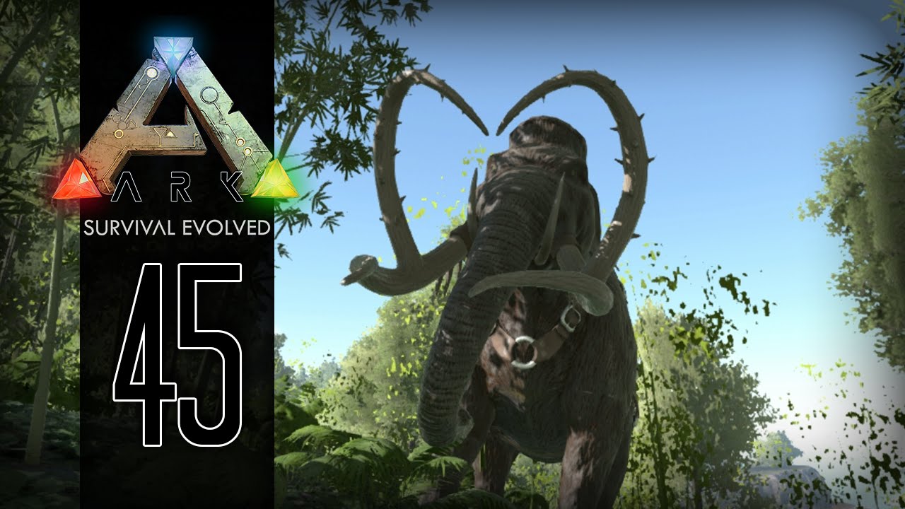 ARK: Survival Evolved Gameplay | 45 | Taming A Mammoth! - YouTube