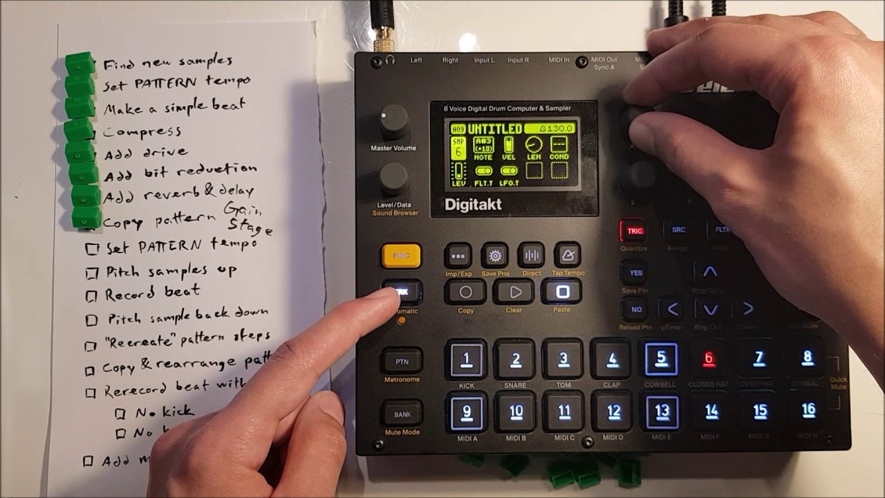 Indepth Digitakt Resampling Tutorial - YouTube