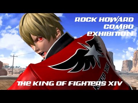 KOF XIV Rock Howard Combo Exhibition - YouTube