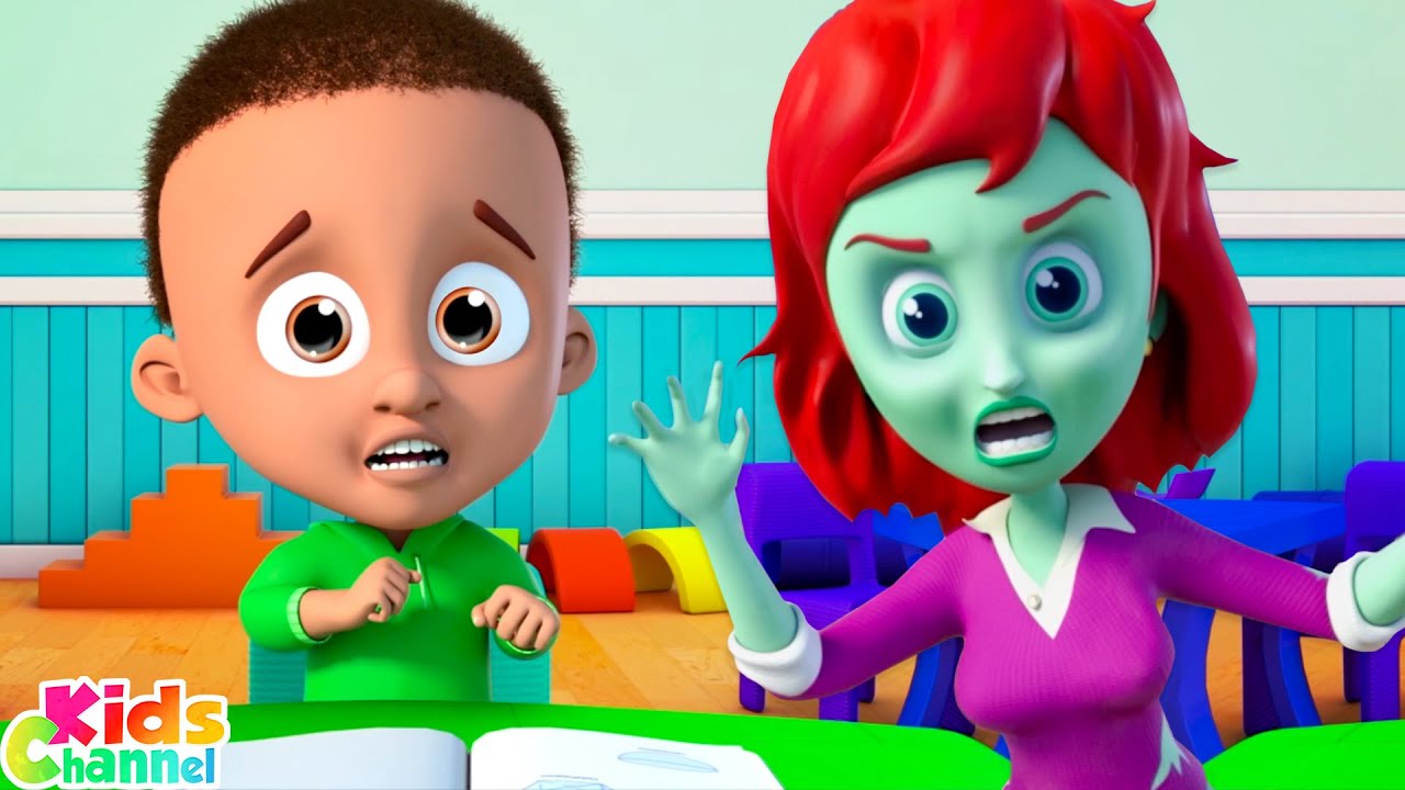 Save Yourself : Zombie Teacher Everywhere + More Halloween Kids Songs ...
