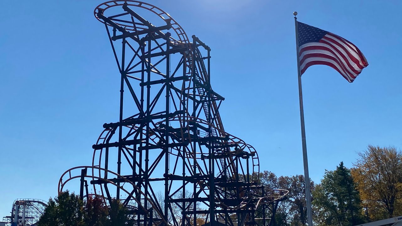 Squeal with fun on Steel Hawg 4K POV @IndianaBeach_Official - YouTube