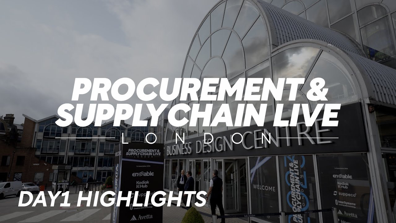 Procurement & Supply Chain Live 2023 - Day 1 - Highlights - YouTube