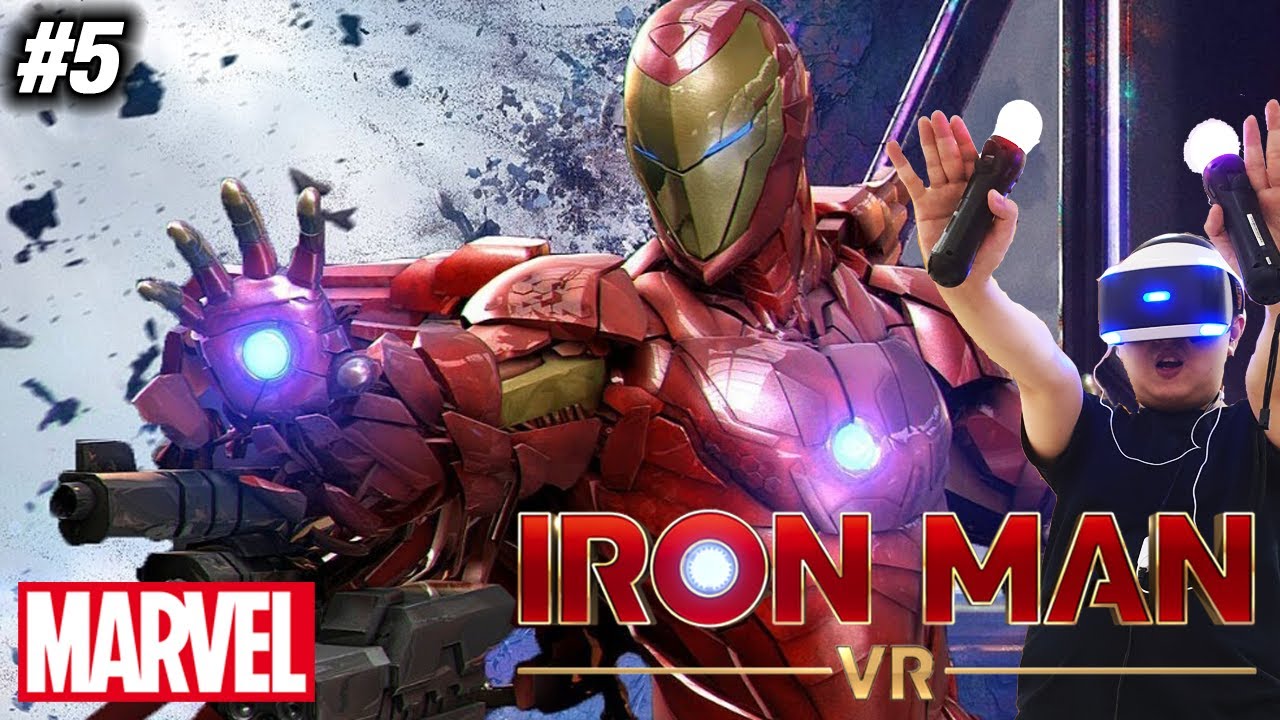 Learning How To Fly in Virtual Reality | Let's Play Marvel's Iron Man ...