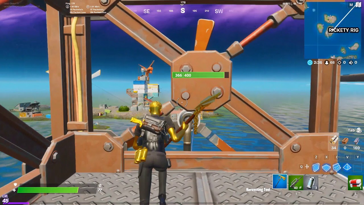 Collect Metal from Rickety Rig Fortnite Chapter 2 Season 3 Week 4 ...