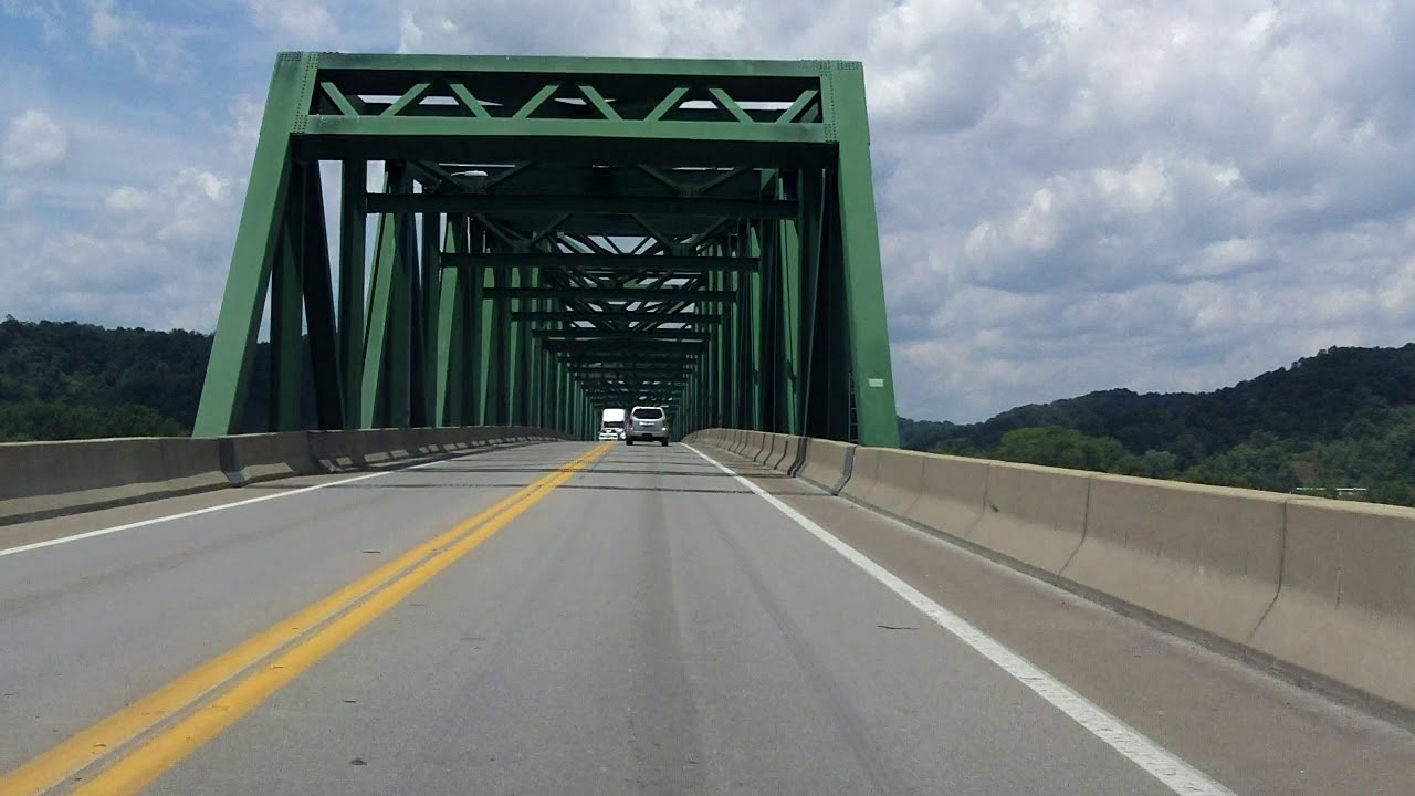 West Huntington Bridge northbound - YouTube