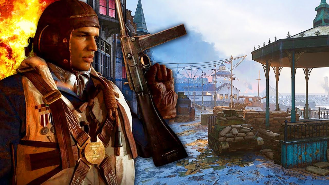 Here's 10 Minutes of the NEW COD WW2 DLC 2 Map "Dunkirk" (COD WW2 DLC 2 ...