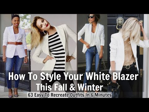 Elevate Your Fall & Winter Style with a White Blazer * All Shapes, Sizes & Budgets *