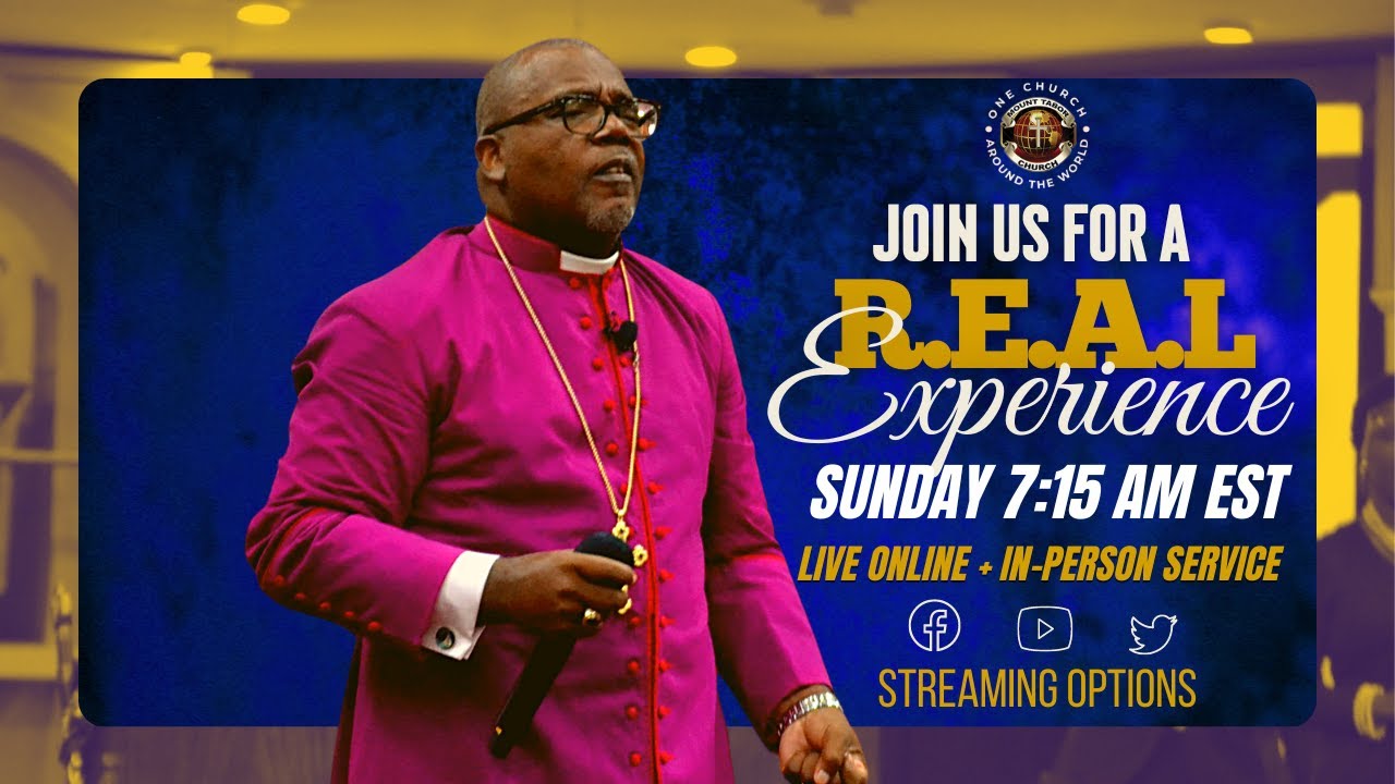 “The Glory of God” | Bishop Neil C. Ellis | Sunday 7:15 AM EST - YouTube