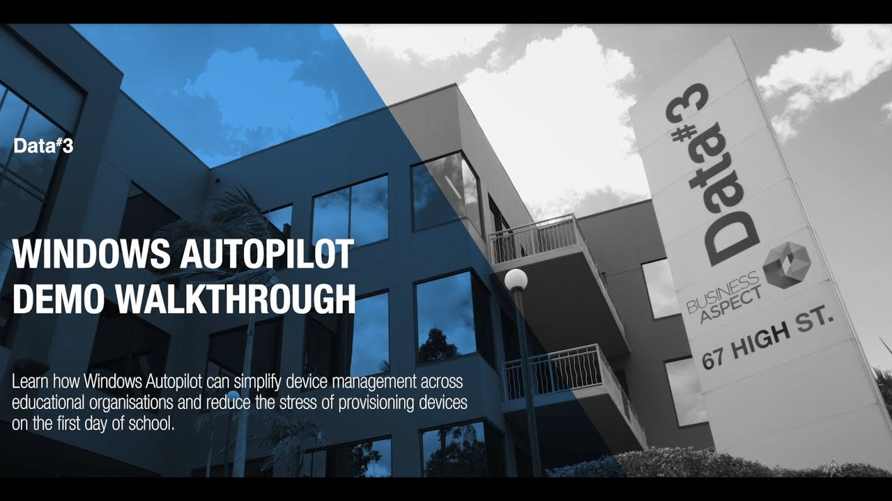 Windows Autopilot Demonstration - YouTube