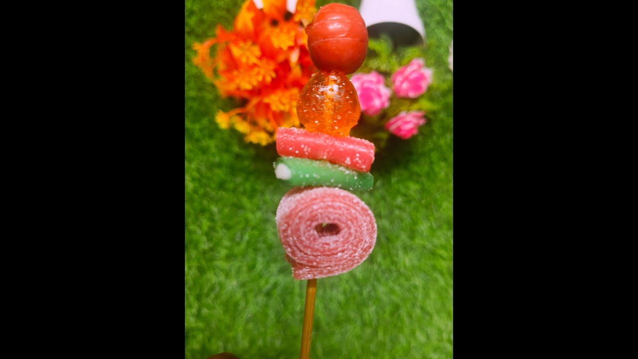 Red chilli candy with lots of gems popsicl candy🍡🍫🫕 - YouTube