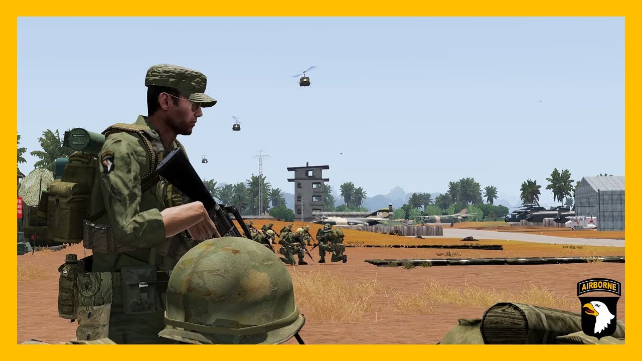 ArmA 3 Vietnam OP | 3 years ago today | Basic training and first operation - YouTube