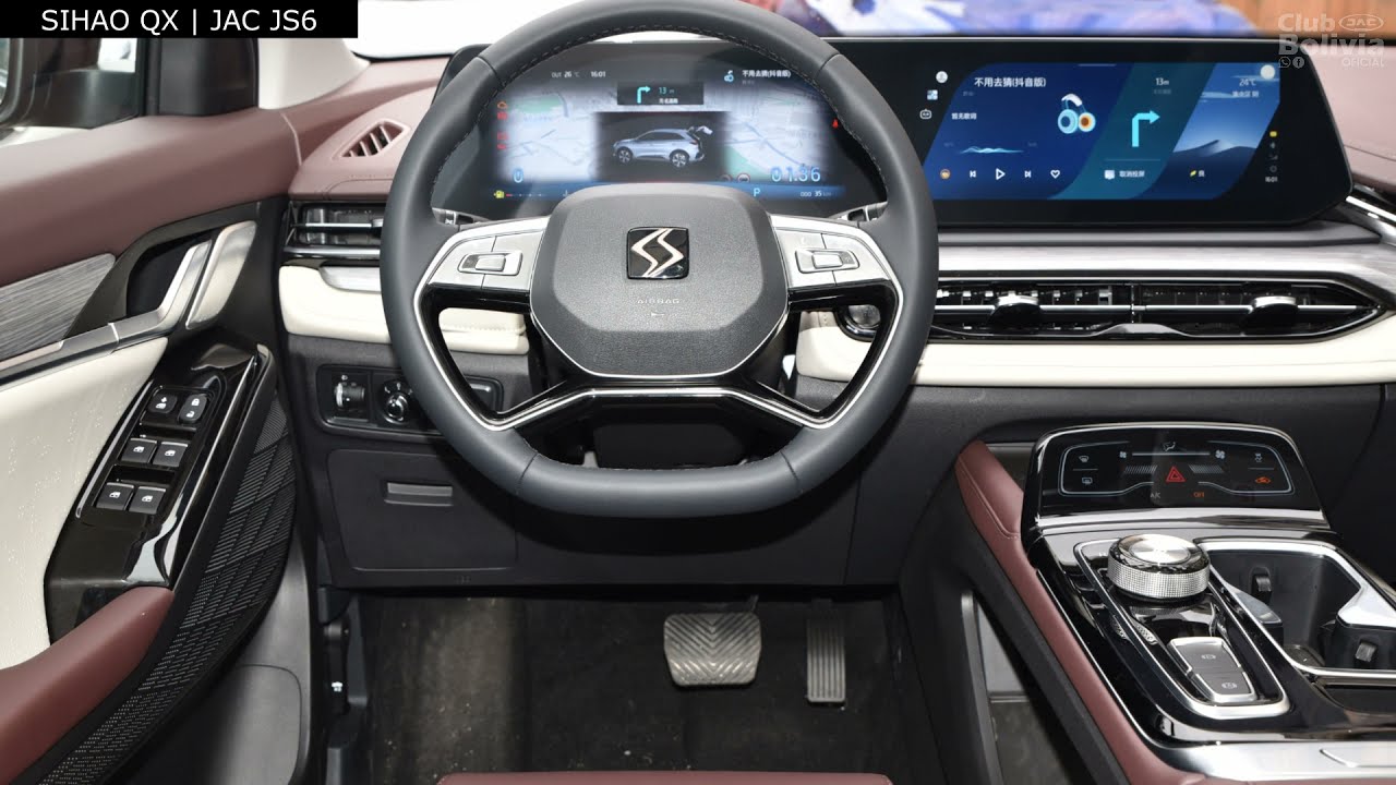 Interiores JAC JS6 (SIHAO QX) | Club JAC Bolivia - YouTube