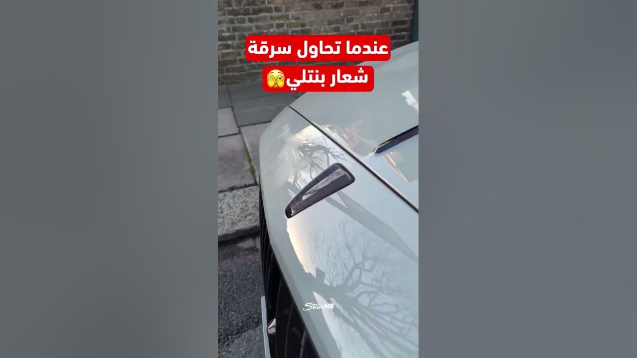 شعار بنتلي 🔥 ممنوع اللمس 🚫سترايف سيارات اوتو بنتليcars Automotive Drive Bentley Strive