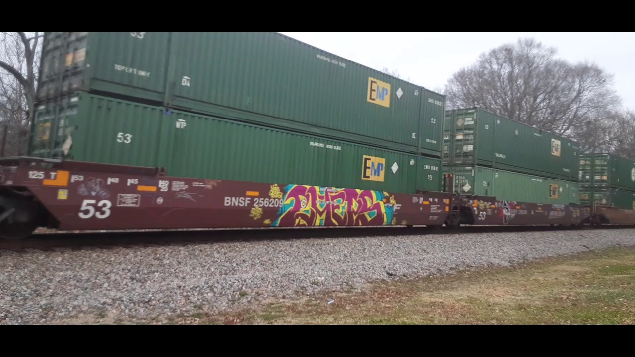 NS 211 with NS 9938 D9-40CW NS 7635 ES40DC and NS 1849 SD70ACC - YouTube