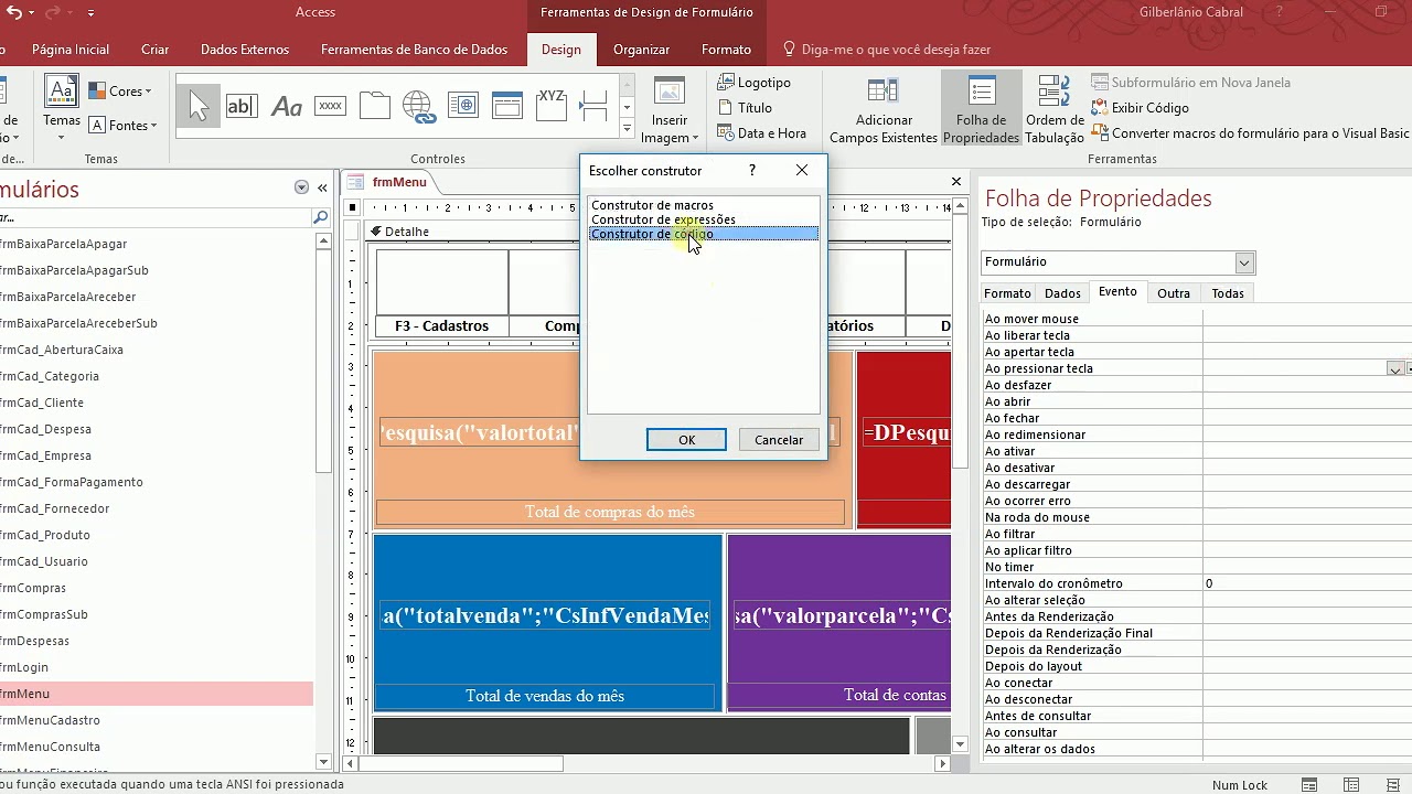 Dicas de Access - Usando teclas de atalho - YouTube