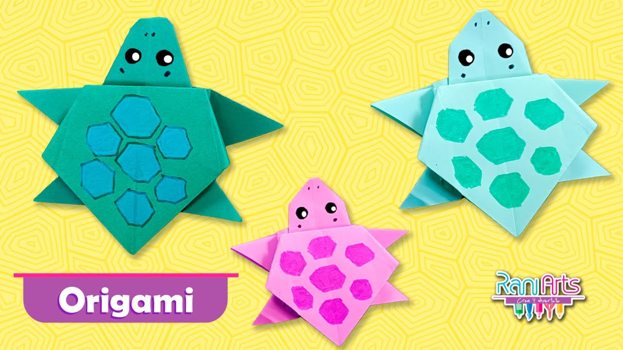 DIY - TORTUGA ORIGAMI Nivel: Fácil 🐢 - YouTube