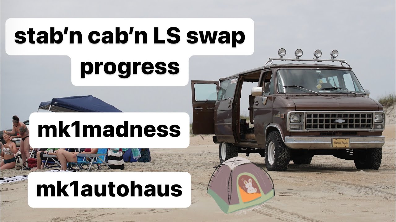 autohaus/madness and sloppy van LS swap updates! - YouTube