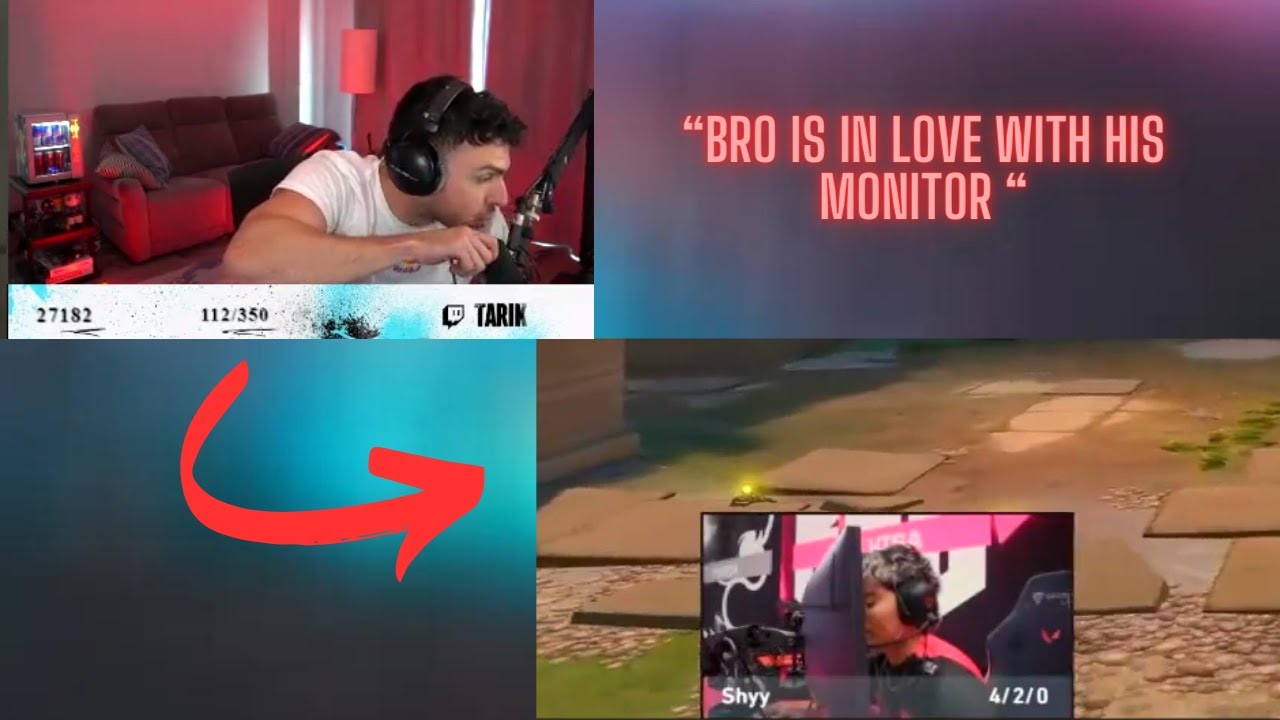 Tarik Shocked at KRU Shyy's Facecam - YouTube