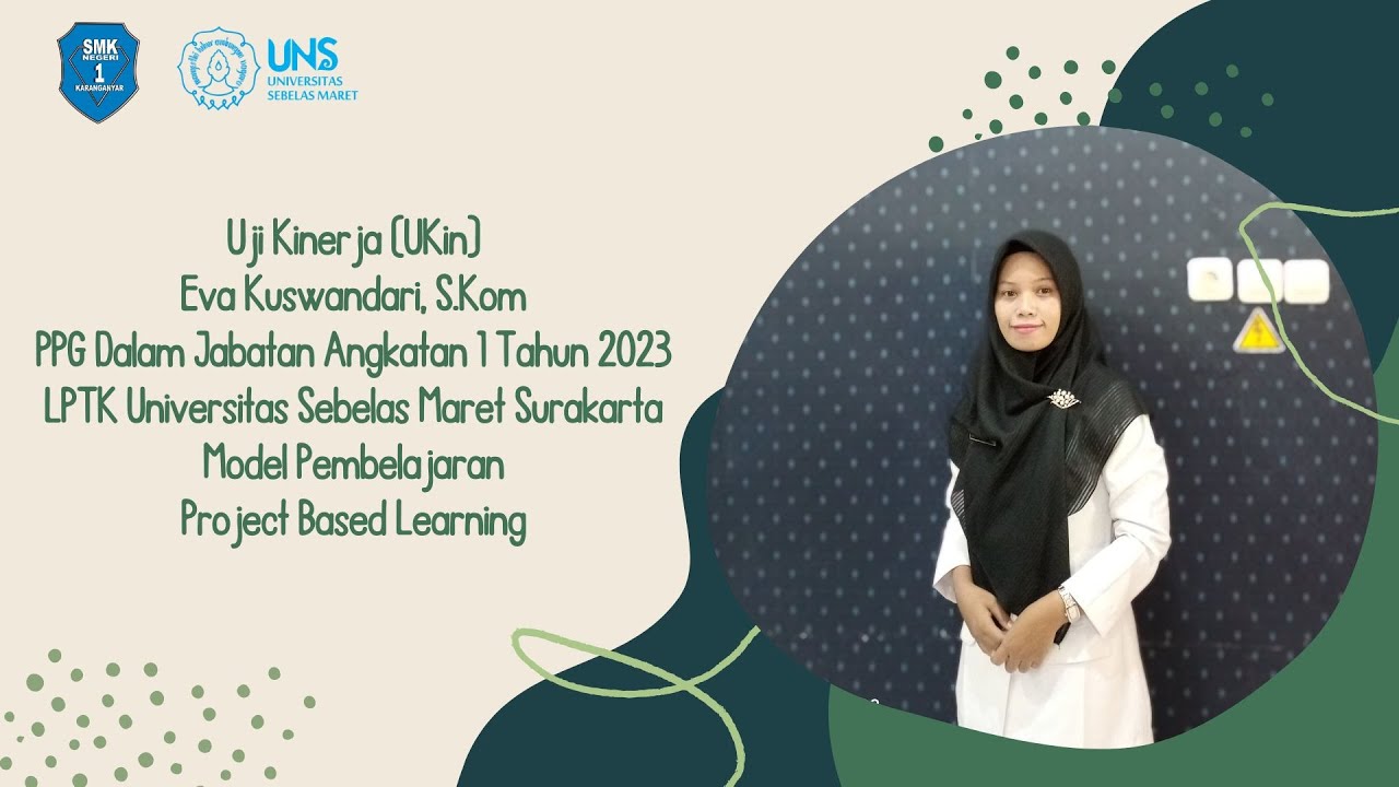 VIDEO UKIN PPG DALJAB 2023 DKV MODEL PROJECT BASED LEARNING LPTK UNS - YouTube
