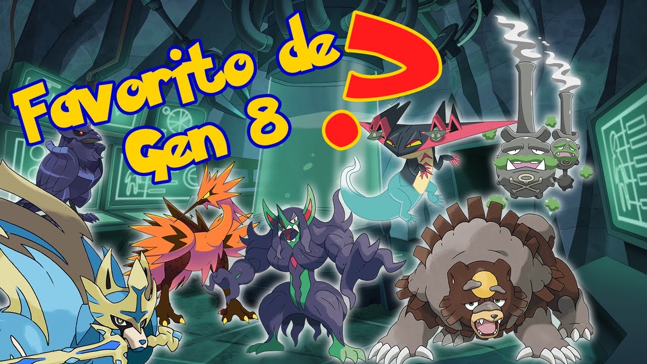 ¿CUÁL es tu POKÉMON FAVORITO de OCTAVA GENERACIÓN? - YouTube