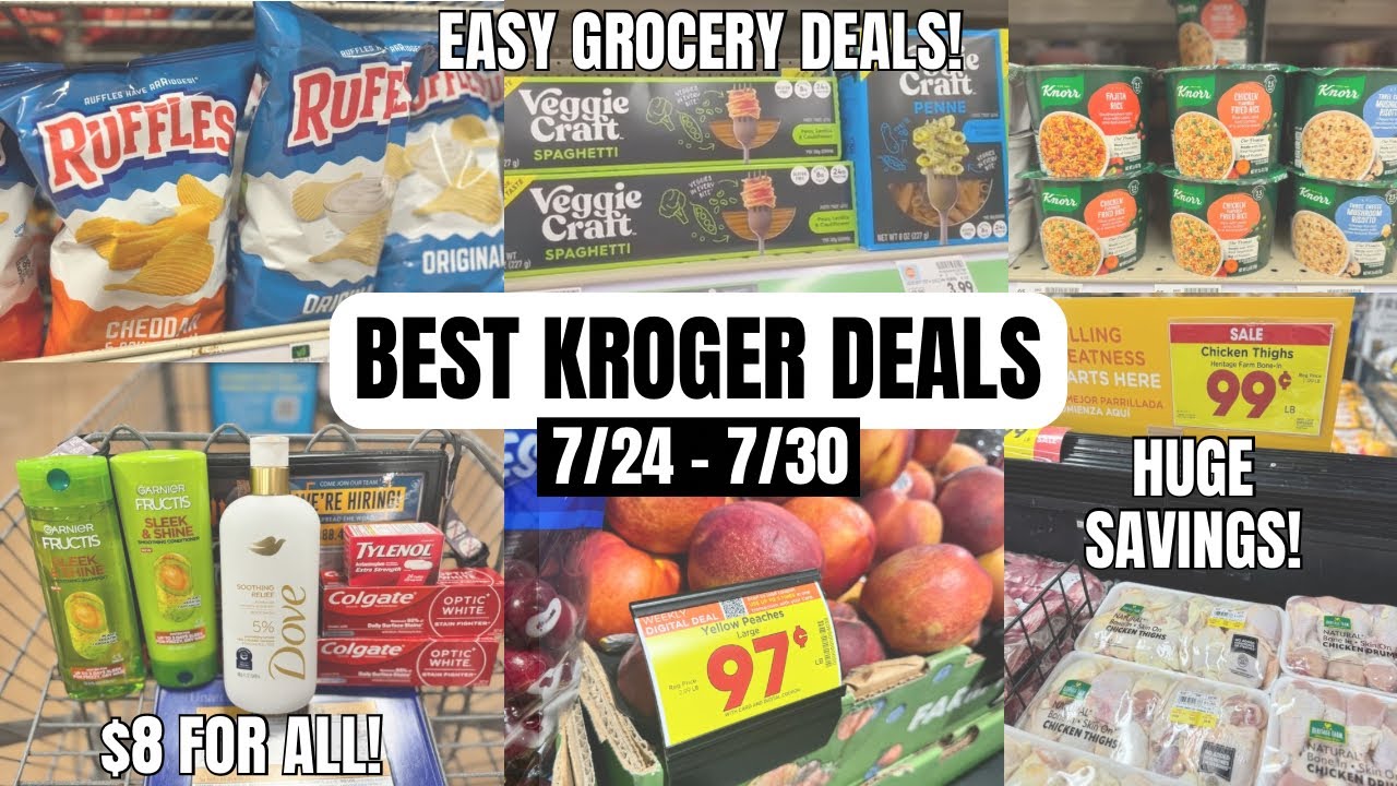 BEST KROGER DEALS | SAVE MONEY ON GROCERIES & HOUSEHOLD ESSENTIALS ...