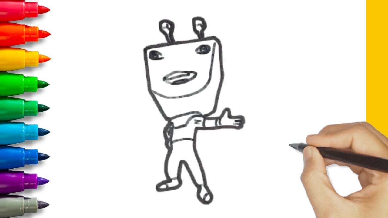 Cara Menggambar Adu Du | BoBoiBoy | Menggambar, Mewarnai, Melukis untuk ...