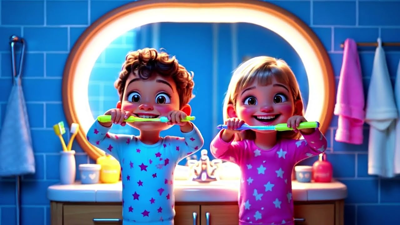 The Singing Toothbrush Song | Fun Kids Brushing Teeth Song # ...