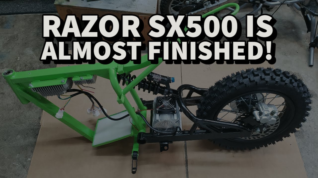 The Razor Sx-500 is almost finished! - YouTube