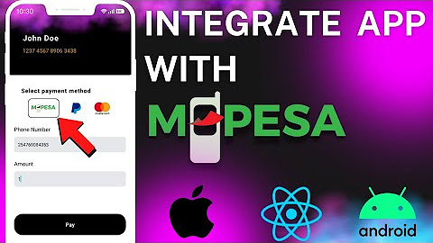 Mpesa Integration in React Native Apps - YouTube