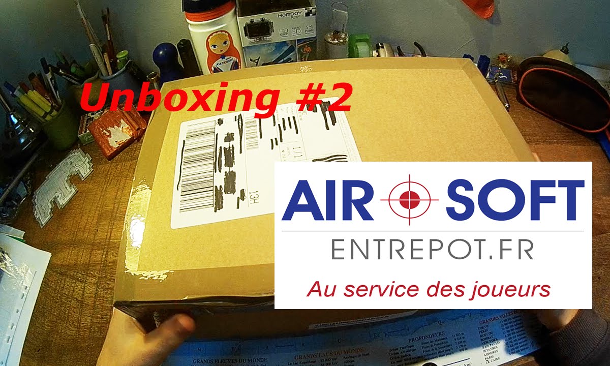 unboxing #2 Airsoft Entrepot (FR) - YouTube