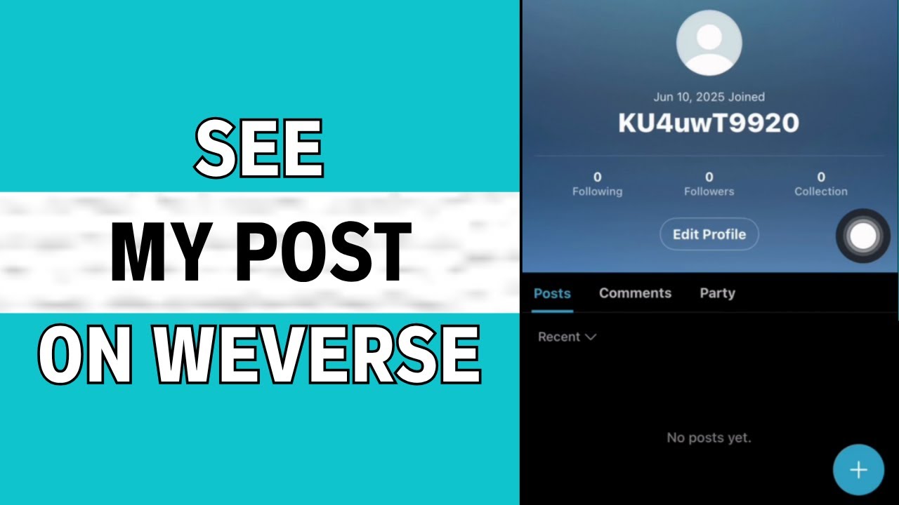 How to See My Post on Weverse (Complete Guide) - YouTube
